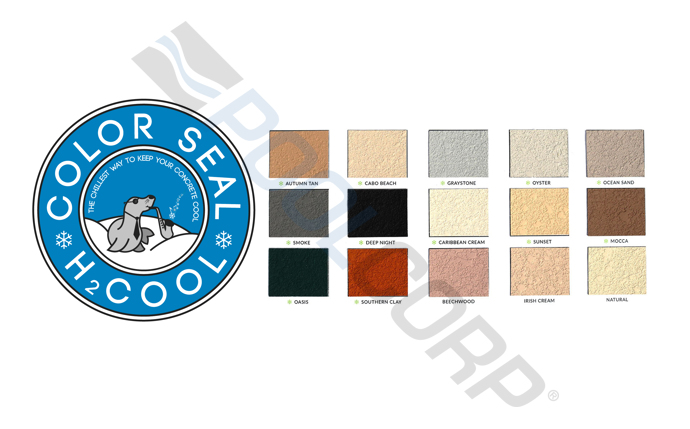 POOL360 | 5 gal Autumn Tan Color Seal H2Cool