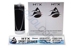 POOL360 | Hydrotherapies HTX Bluetooth Speaker Counter Display with Product