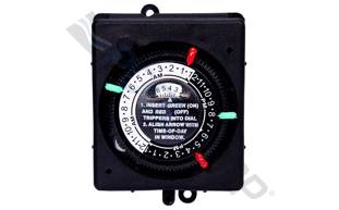 POOL360 | 24-Hour Mechanical Panel Mount Timer