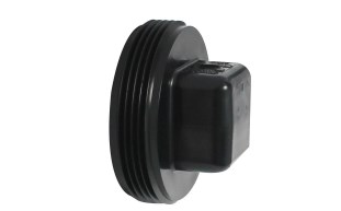 POOL360 | 2" ABS DWV Fitting Cleanout Plug - MPT