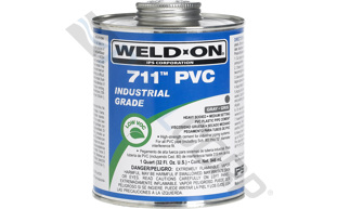 POOL360 | 711 Gray PVC Solvent Cement 1 qt