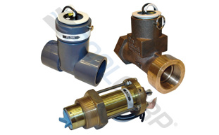 POOL360 | 1.5" Brass Impeller Flow Sensor