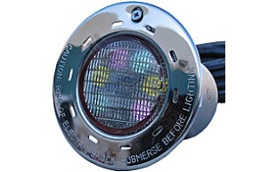 POOL360 | 50' Spa Light Stainless Steel Face Ring 50W 120V