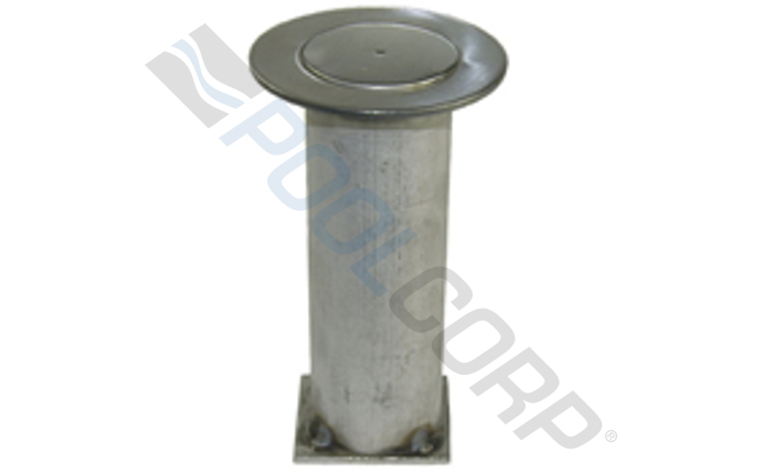 POOL360 | Stainless Steel Stanchion Anchor Socket with Slip Fit Cap