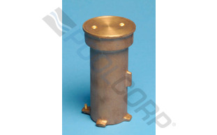 POOL360 | Bronze Stanchion Anchor Socket with Threaded Cap