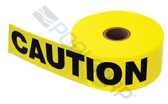 POOL360 | CAUTION 3" X 300 FT STANDARD BARRICADE TAPE