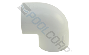 POOL360 | 2-1/2" x 2-1/2" Slip x Slip SCH 40 PVC 90 Degree Elbow