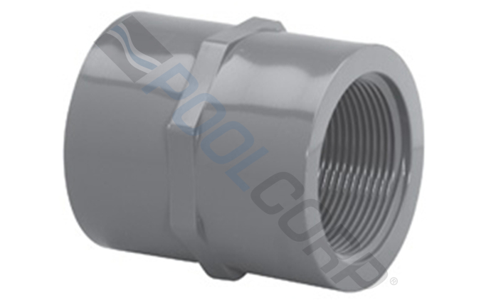 POOL360 | 2" FPT x FPT SCH80 Coupling