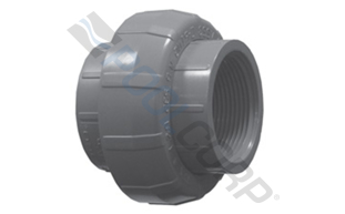 POOL360 | 1.5" FPT x FPT SCH80 Union (O-Ring Type)