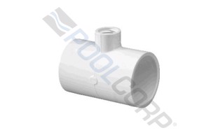 POOL360 | .5" x .5" x 1/8" Slip x Slip x FPT SCH40 Reducing Tee