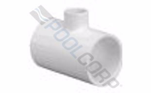 POOL360 | .75" x .5" x .75" Slip x Slip x Slip SCH40 Reducing Tee