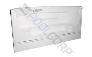 POOL360 | TS W/ POLE KIT CNTLVR STEP 8' ROMAN STRT WHITE 4 TRD