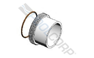 POOL360 | 2" Half Union Slip x Male with O-Ring