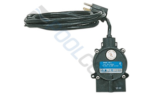 POOL360 | RS-5LL Series Piggyback Diaphragm Switch with 18' Cord 1/3HP 115V