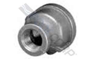 POOL360 | 2" x .5" Galvanized Malleable Reducing Coupling