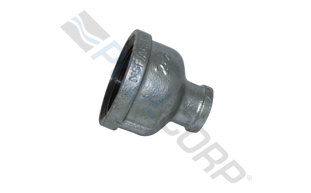 POOL360 | 2" x .75" Galvanized Malleable Reducing Coupling
