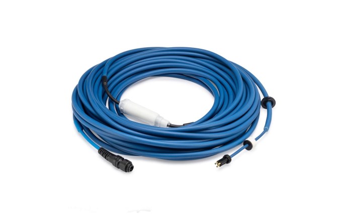 POOL360 | 98 ft Blue 3-Wire Cable with Swivel for Dolphin Wave 100