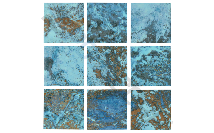 POOL360 | Sargasso Collection Aqua Tile 2" x 2"