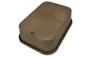 POOL360 | 13" x 20" x 6" Sand Jumbo Extension Valve Box with Sand ICV ...