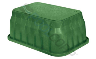POOL360 | Pro-Spec™ 17" x 30" x 18" Green Valve Box with ICV ...