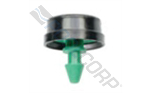 POOL360 | Green Point Source Button Dripper Emitter 2.0 GPH 250 per Bag
