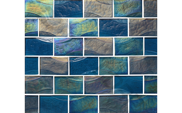 POOL360 | 2" x 3" Sea Ice Tile Lagoon