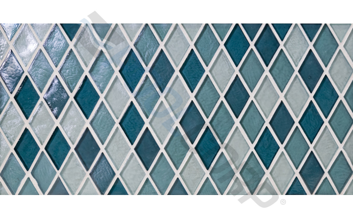 POOL360 | Marquise Collection Aqua Border Tile