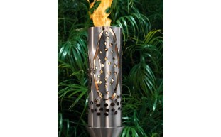 POOL360 | 3.75" x 14" Stainless Steel Coral Fire Torch with Top-Lite ...