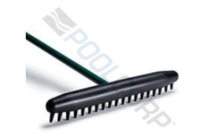 POOL360 | 17" Hunter Green Ace II™ Bunker Rakes with 72" ProTect™ Handles