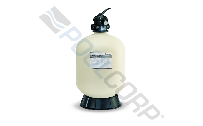 POOL360 | 26" Sand Dollar® Top Mount Filter SD80 with 1.5" MPV