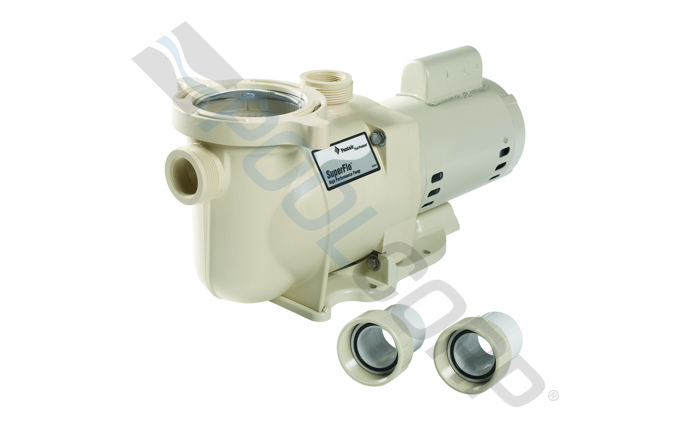 POOL360 | SuperFlo® 1-Speed Standard Efficiency Up Rated Pump 3/4 HP ...