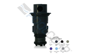 POOL360 | White Step Nozzle with Caps