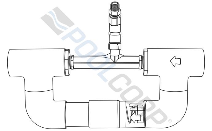 POOL360 | Clear O3 Mazzei Injector Kit