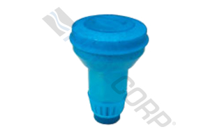 POOL360 | 3" Blue/White Tab Float Chlorinator with 2 lb Capacity