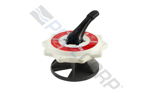 POOL360 | WHITE 2" ABS SM MPV KEY HUB ASSY