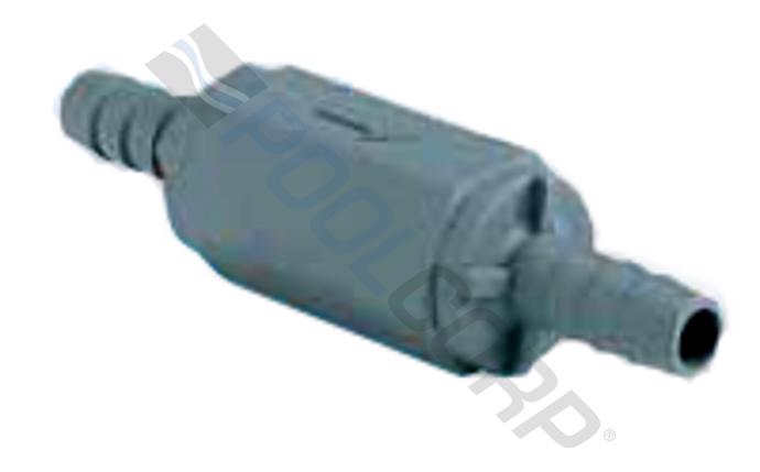 POOL360 | 3/8"B PVC Inline Check Valve Assembly