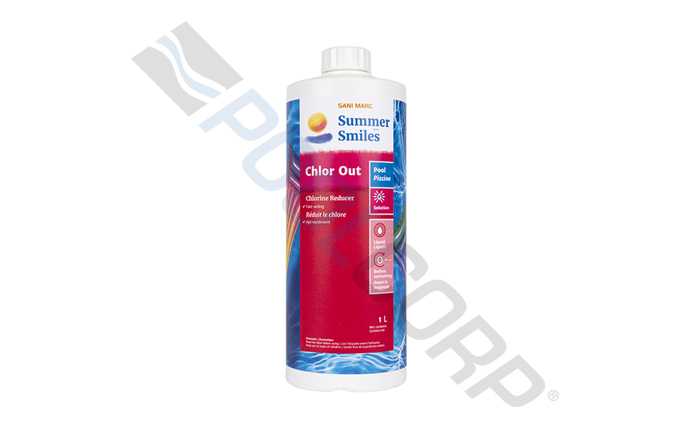 POOL360 | 1L Summer Smiles Chlor Out Chlorine Reducer
