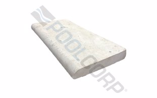 POOL360 | 16" x 24" Shell Beige Shellstone Eased Edge Tumbled Coping