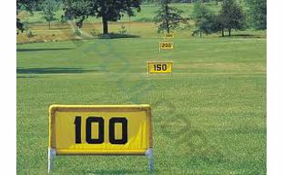 POOL360 | Red Nylon Numbered Range Flag