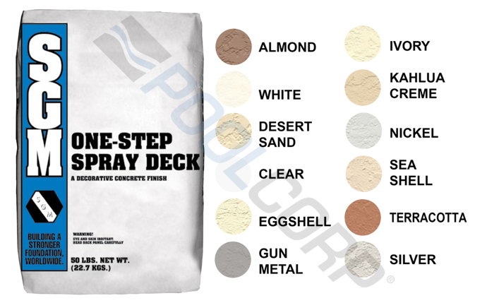 POOL360 | 50 lb Bag Desert Sand One-Step Spray Deck System