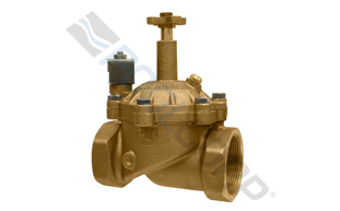 POOL360 | 1" Red 950 Series Brass Valve