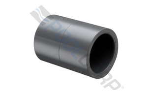 POOL360 | 4" Socket Gray SCH 80 PVC Coupling