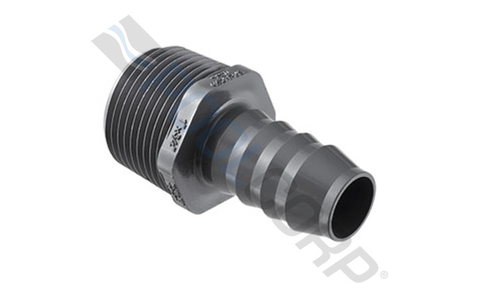 POOL360 | 1.25" x 1.5" PVC Reducing Insert Male Adapter Mipt x Insert