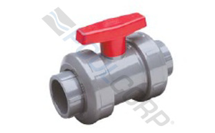 POOL360 | 1" Gray True Union Ball Valve Socket/FPT