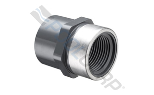 POOL360 | 1.5" SCH80 PVC Special Reinforced Female Adapter Socket x Fipt