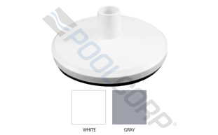 POOL360 | White Skimmer Vacuum Plate with Gasket