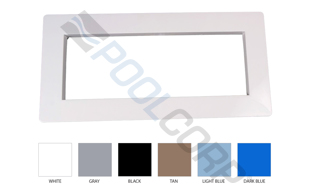 POOL360 | WideMouthVinyl Pool Rtn Face Cvr(DkBlue)