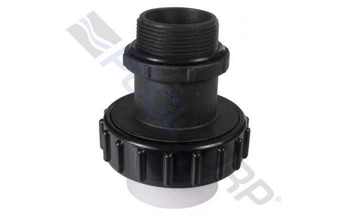 POOL360 | 1.5" Black Long Hi-Temp Union