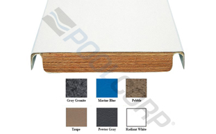 POOL360 | 6' Radiant White Frontier III Diving Board, No Holes