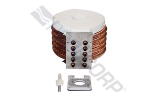 POOL360 | Cupro Nickel Tube Sheet Coil Assembly Kit MasterTemp Heater Water System